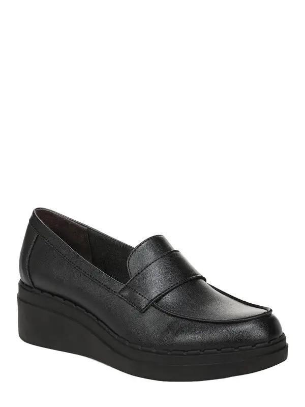LIFESTRIDE Dolce Platform Wedge Loafer - Black