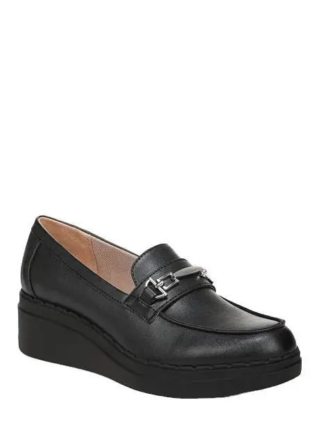 LIFESTRIDE Dolce Platform Wedge Loafer - Black