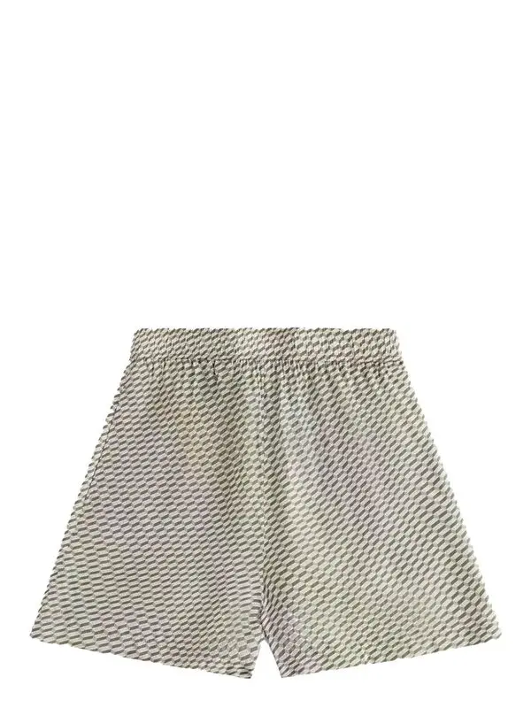 Kith Monogram-pattern Shorts - Neutrals