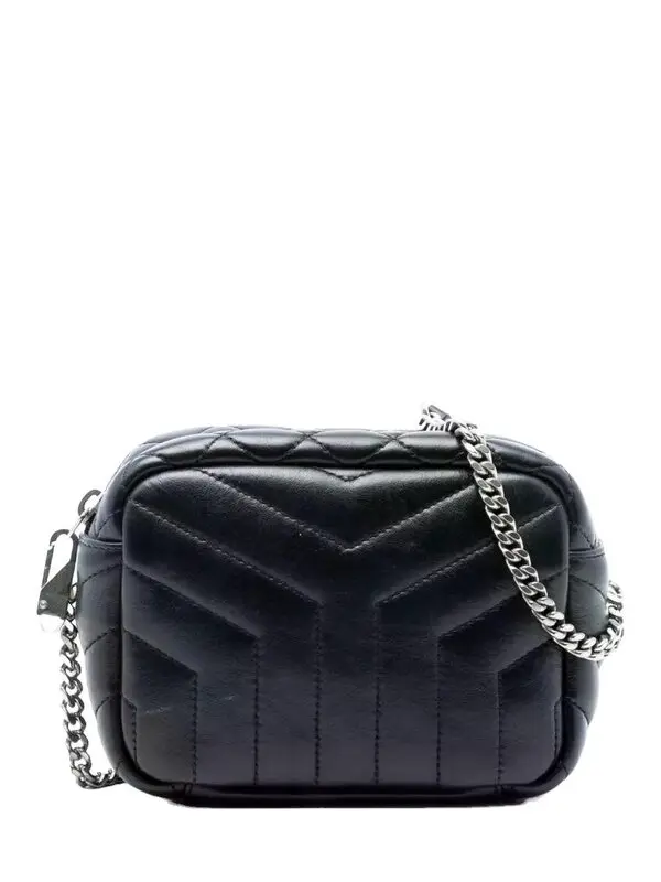 Saint Laurent Small Loulou Bowling Bag - Black