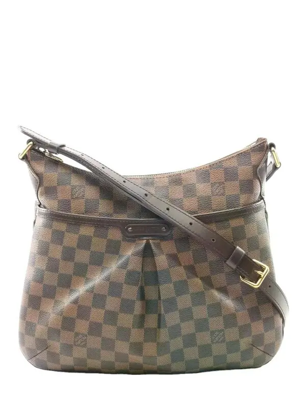 LOUIS VUITTON 2012 Damier Ebene Bloomsbury Pm Crossbody Bag - Brown