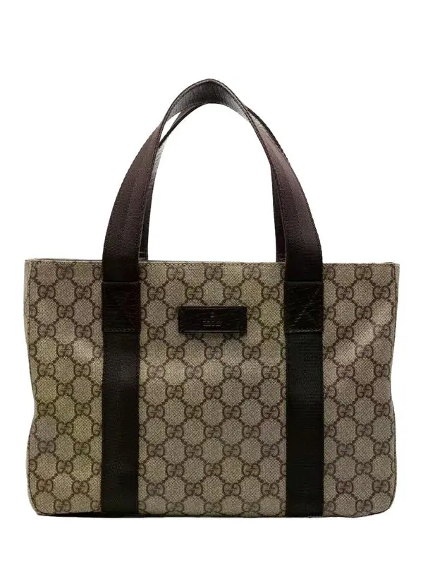 Gucci Gg Supreme Tote Bag 2000-2015 - Brown