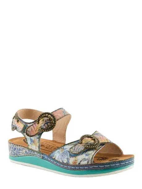 SPRING STEP SHOES Offtrak Sandal - Blue Multi