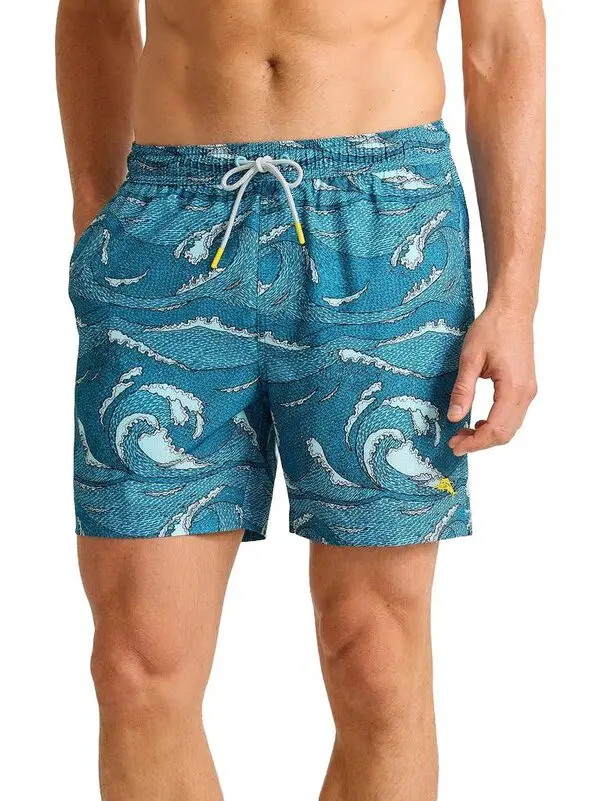 Tommy Bahama Naples Wavescape Oasis Board Shorts - Continental