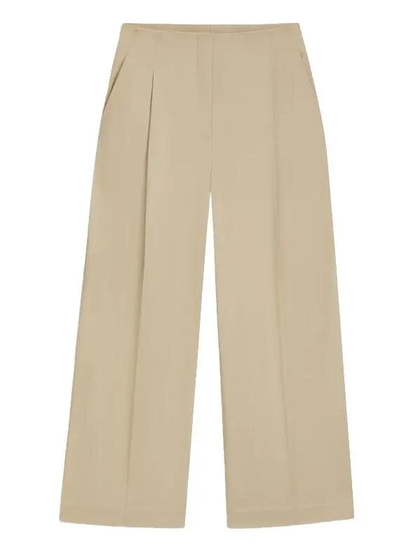 BOSS Tulotta Wide Leg Pants - Pumice