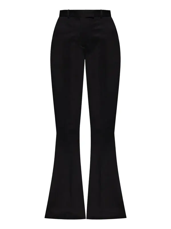 Attico Gabardine Long Pant - Black
