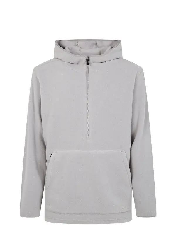 SNOW PEAK Water Repellent Fleece Hoodie - Gray