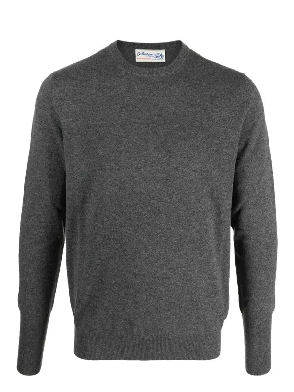 BALLANTYNE Crew Neck Pullover - Gray