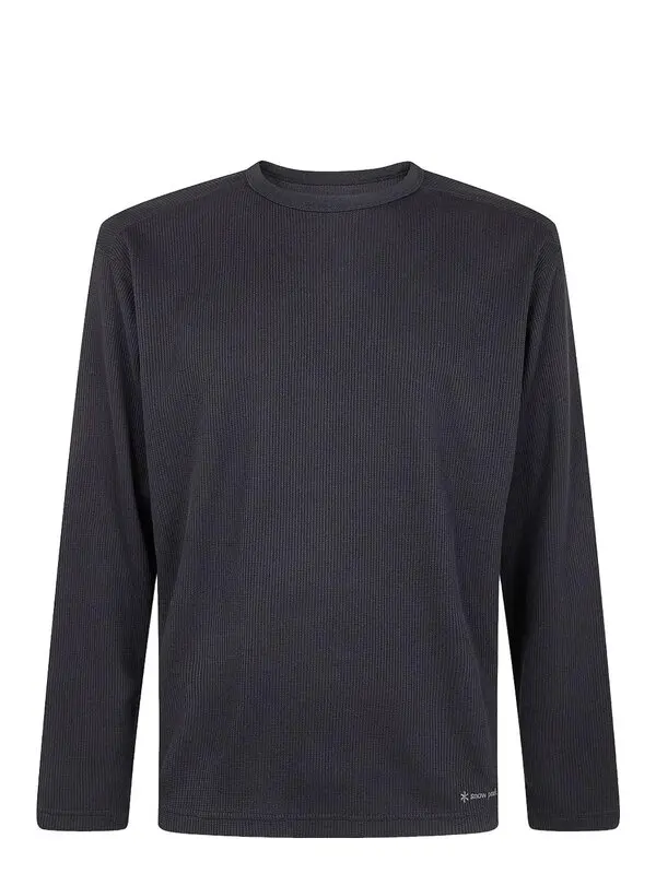 SNOW PEAK Dry Thermal Long Sleeve T-shirt - Black