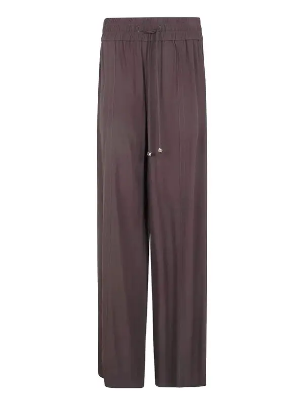 JOSEPH Dee Pant Silk Crepe - Brown