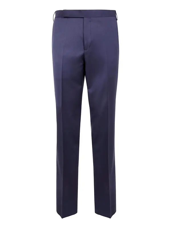 LARDINI Regular Fit Trousers - Blue