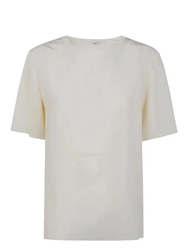 JOSEPH Rubin Silk Crepe Top - White