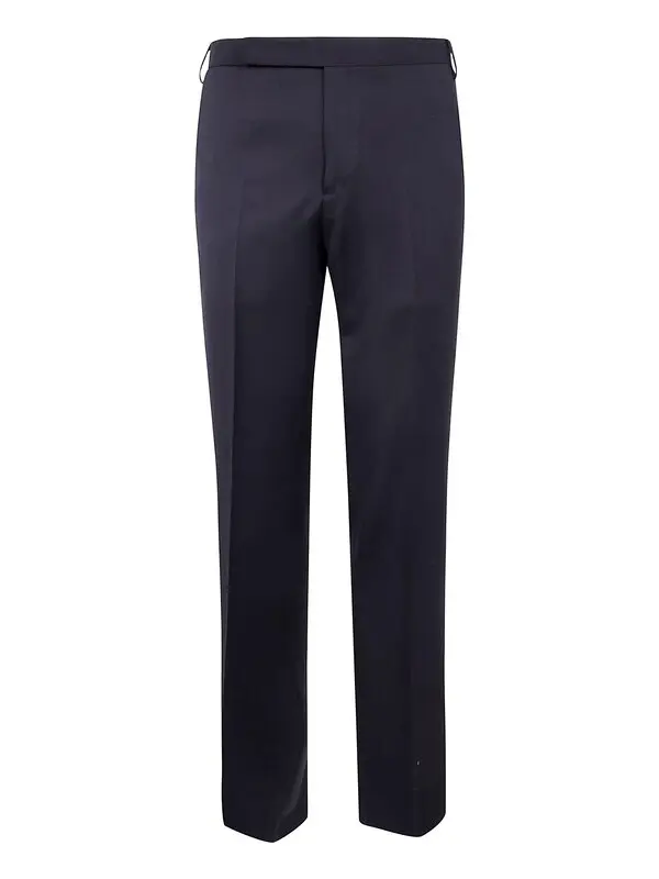 LARDINI Regular Fit Trousers - Black