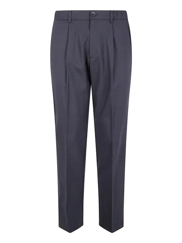 Herno Regular Fit Trousers - Gray
