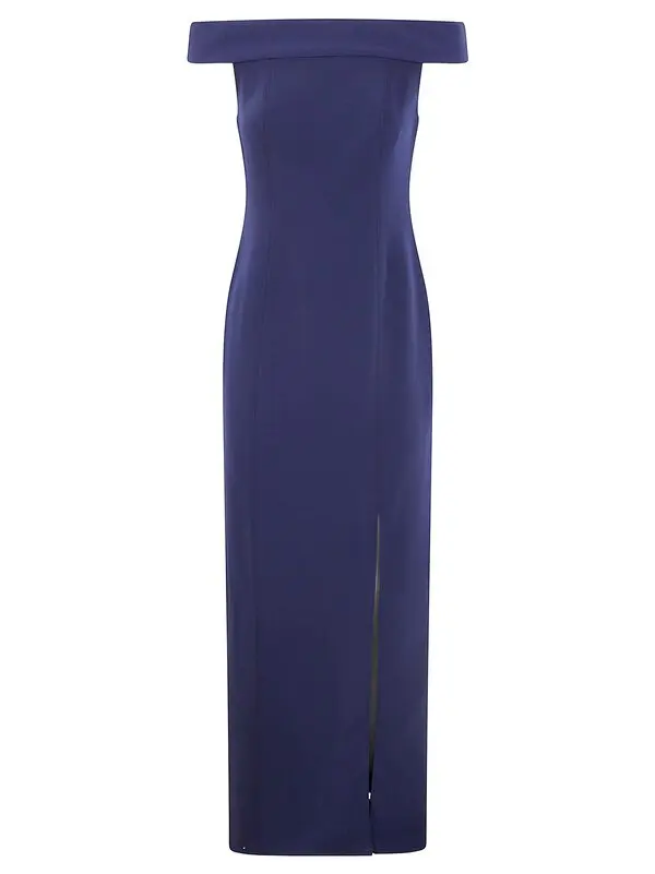 Ralph Lauren Adlar Gown - Blue