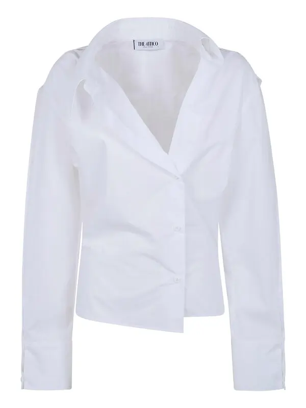 Attico Button-down Shirt - White
