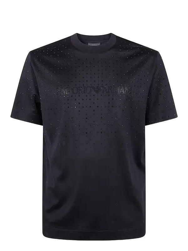 Emporio Armani Classic Short Sleeves T-shirt - Black