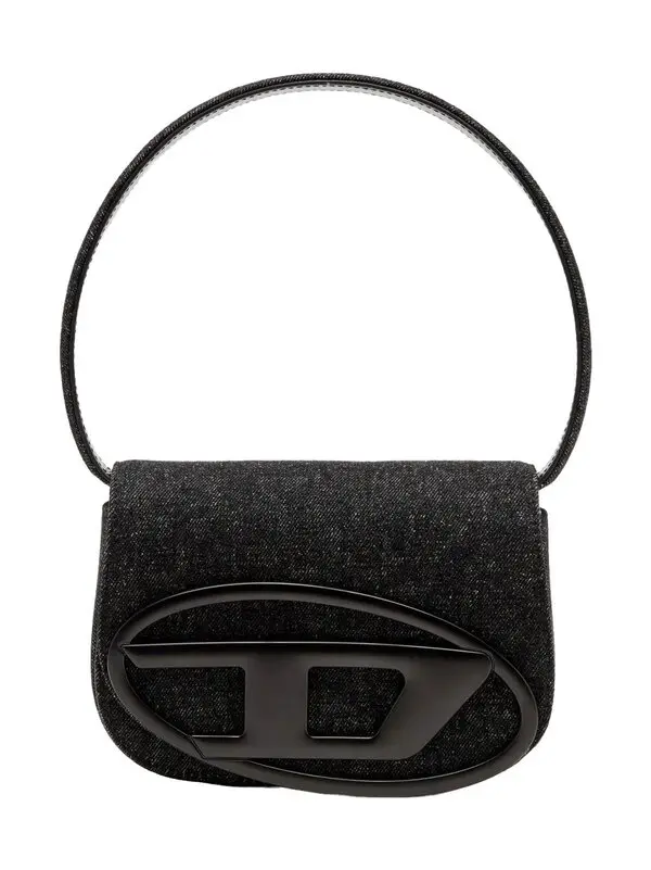 DIESEL 1dr Shoulder Bag - Black