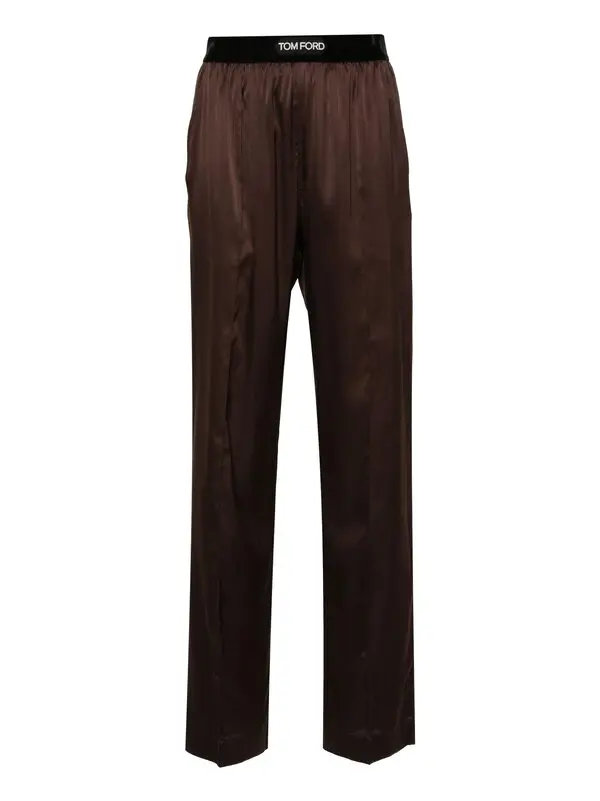 TOM FORD Woven Trousers - Brown