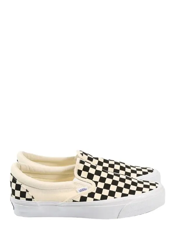 VANS Lx Slip-on Reissue 98 Lx Checkerboard Sneakers - Black