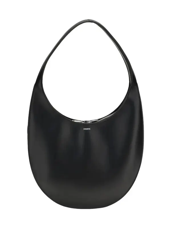 Coperni Medium Soft Swipe Shoulder Bag - Black