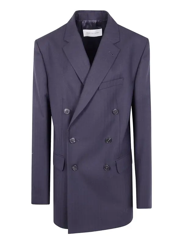 Dries Van Noten Bafya Jacket - Blue