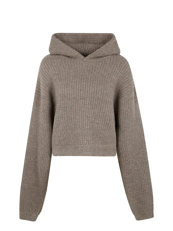 Fear Of God Heavy Waffle 90's Hoodie - Beige