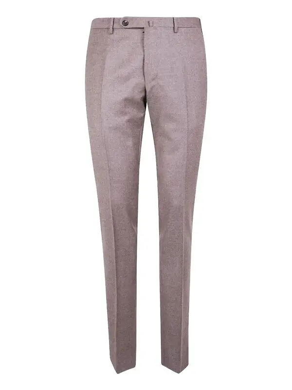 Incotex Chino Slim Fit Trousers - Brown