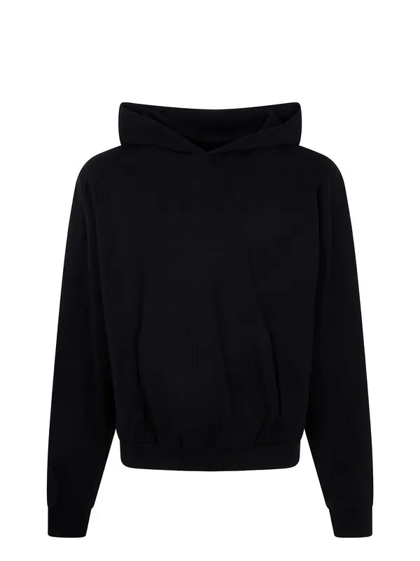 THOM KROM Sweatshirt Pullover Hoodie - Black
