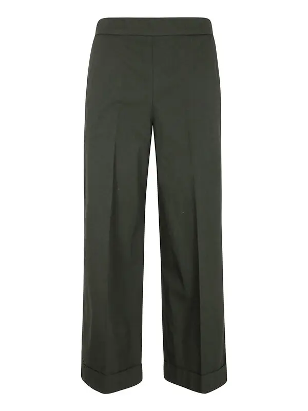 KILTIE Kirk Wide-leg Trousers - Green