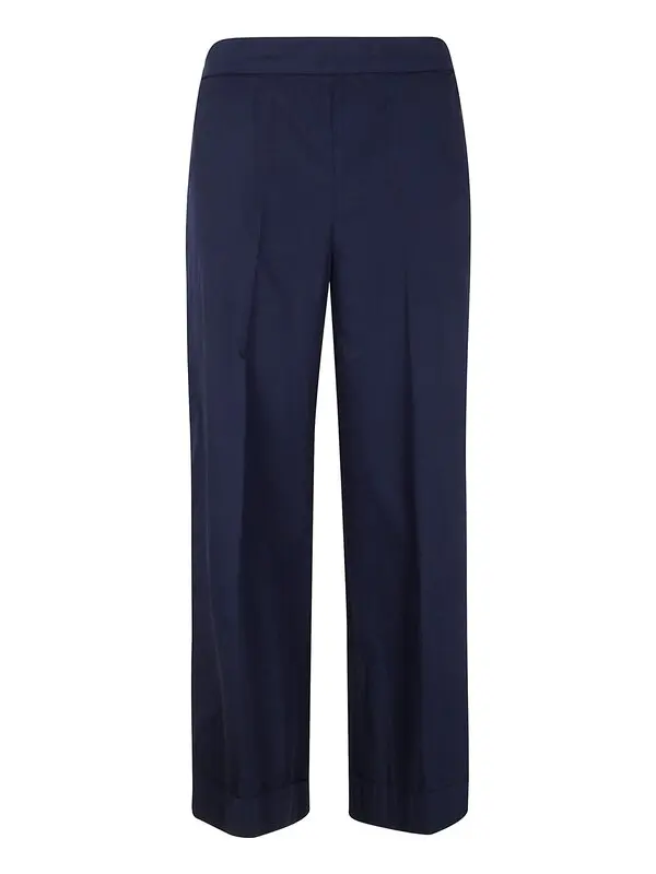 KILTIE Kirk Wide Leg Trousers - Blue