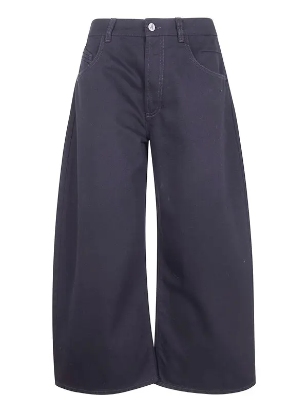 Attico Long Trousers - Black