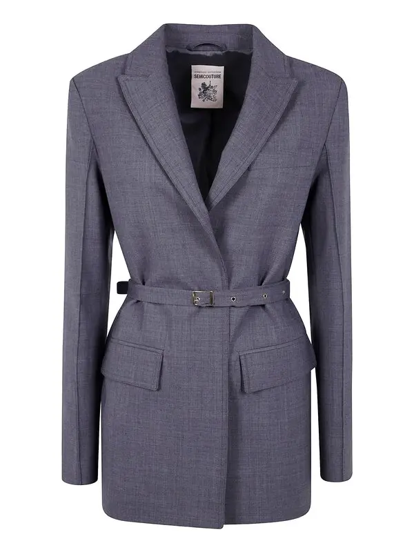 SEMICOUTURE Gianna Jacket - Gray