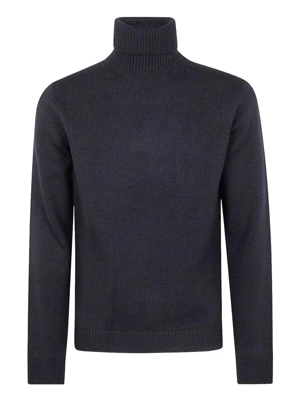NUUR Long Sleeve Turtleneck Sweater - Black