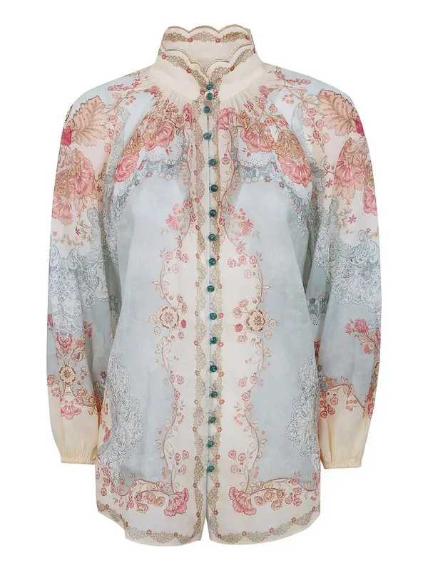 Zimmermann Daylight Blouse - Blue