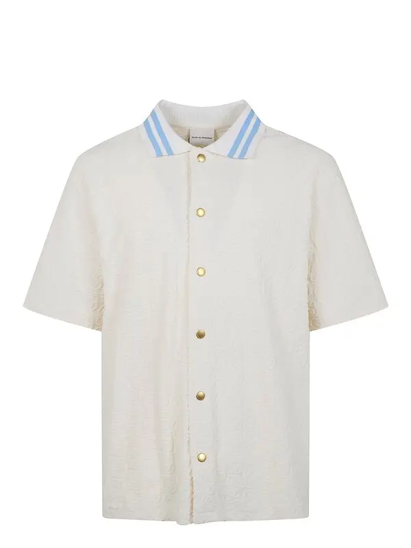 Drole De Monsieur Monogramme" Shirt - White
