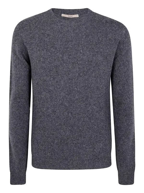 NUUR Long Sleeve Sweater - Gray