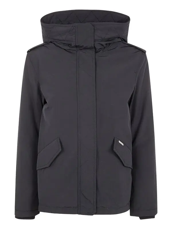 Woolrich Firth Down Short Parka - Black