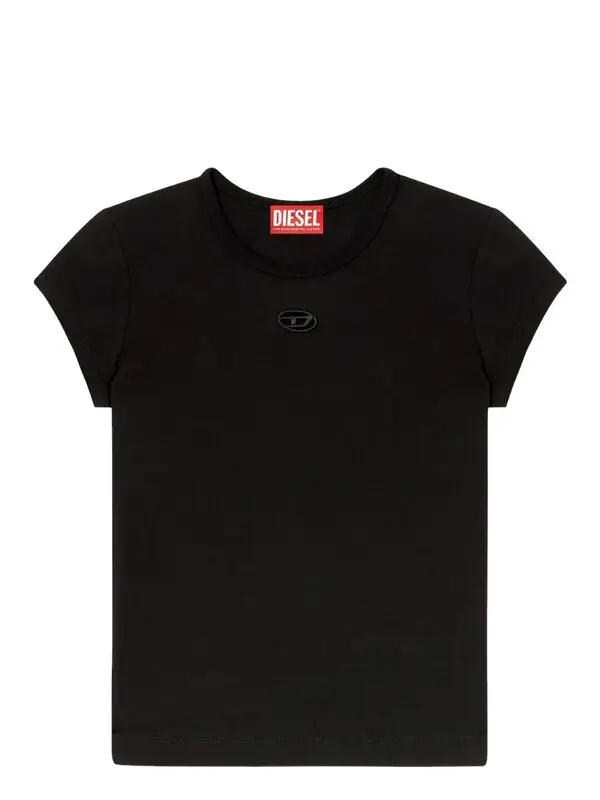DIESEL T-angie Od T-shirt - Black