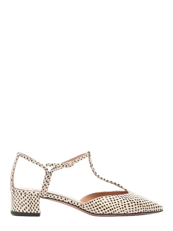AQUAZZURA Sorbonne T-strap Pumps - White