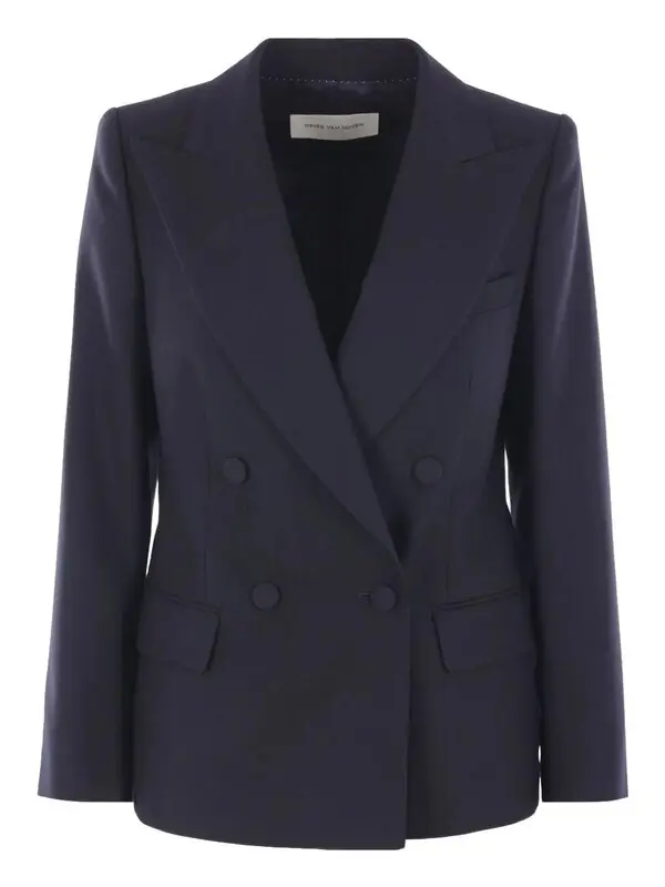 Dries Van Noten Beaura Jacket - Blue