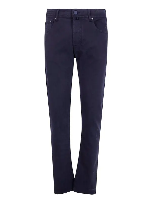 Jacob Cohen Slim Fit 5-pocket Trousers - Blue