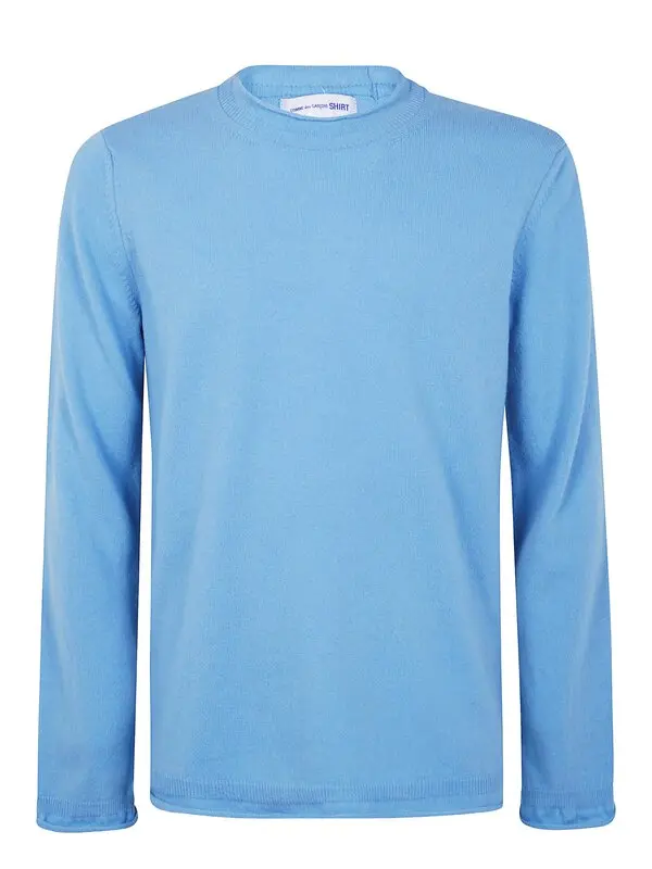 Comme Des Garçons Knitted Shirt - Blue