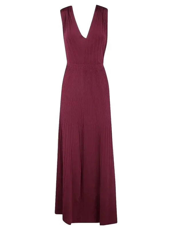 TWINSET Sleeveless Maxi Dress - Pink