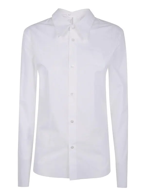 MAISON MARGIELA Long-sleeved Shirt - White