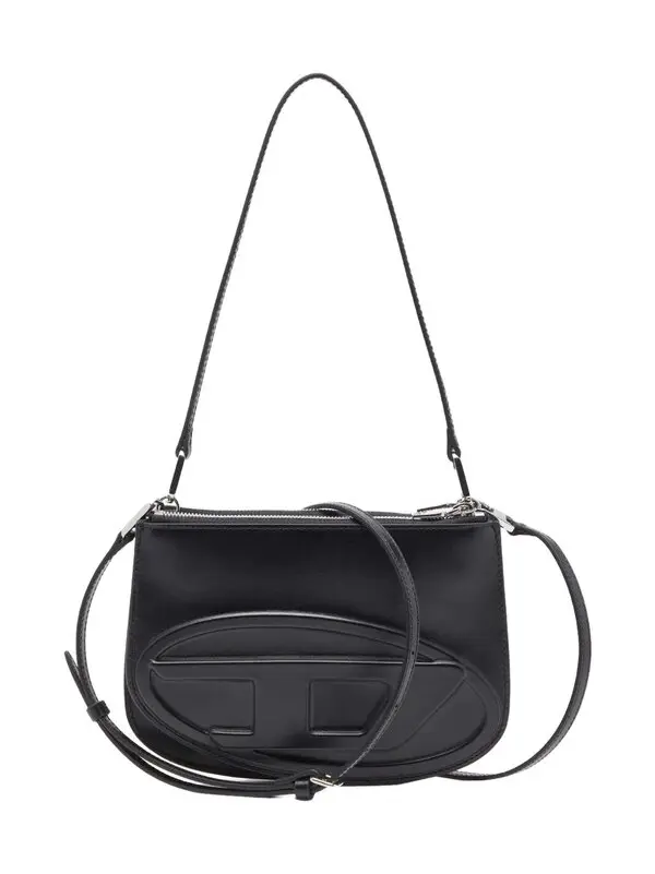 DIESEL 1dr Twin Shoulder Bag - Black