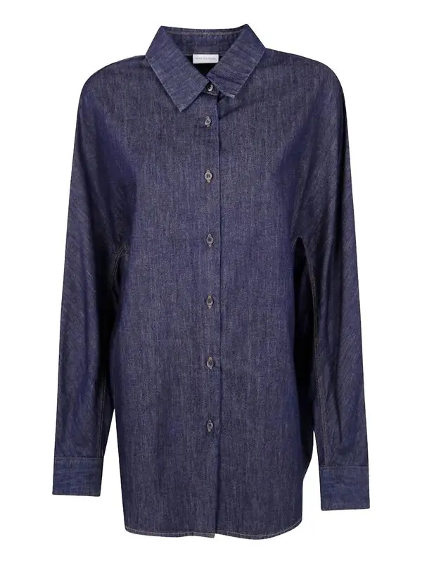 Dries Van Noten Casio Denim Shirt - Blue