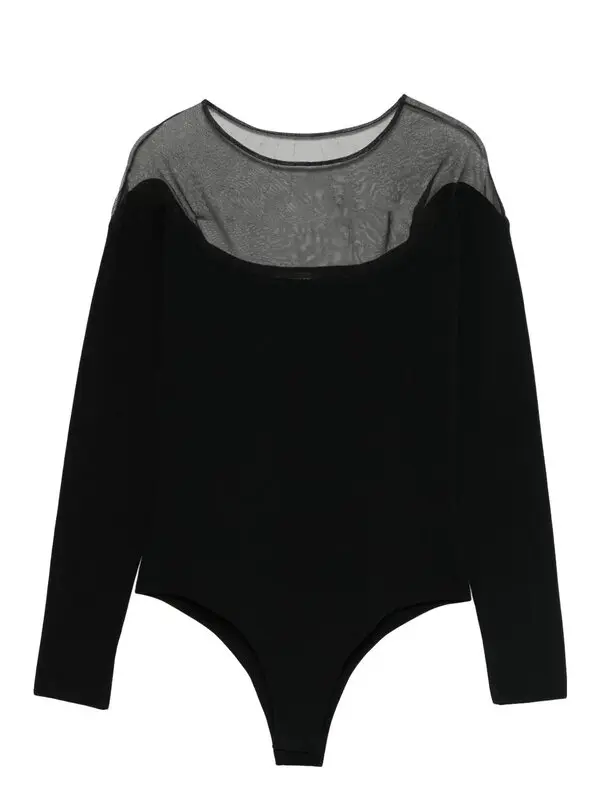 MUGLER Long Sleeves Body - Black
