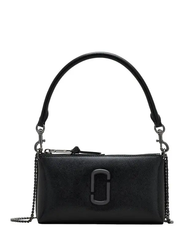 Marc Jacobs Pochette Leather Snapshot - Black