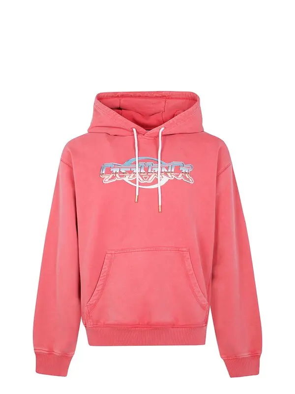 Casablanca Printed Hoodie - Red